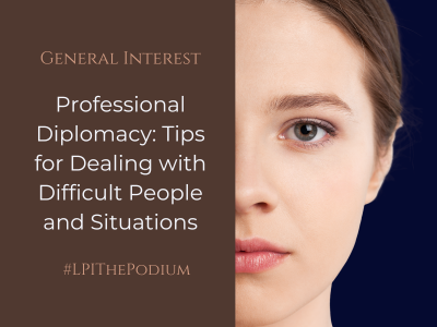 Professional Diplomacy: Tips for Dealing with Difficult People and ...