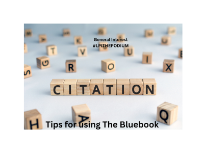 Tips for Using The Bluebook - Legal Professionals, Inc. - LPI : Legal ...